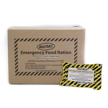 Mayday Mini Meal Emergency Food Bar 400 Cal (110/Case)| PEGlala.com