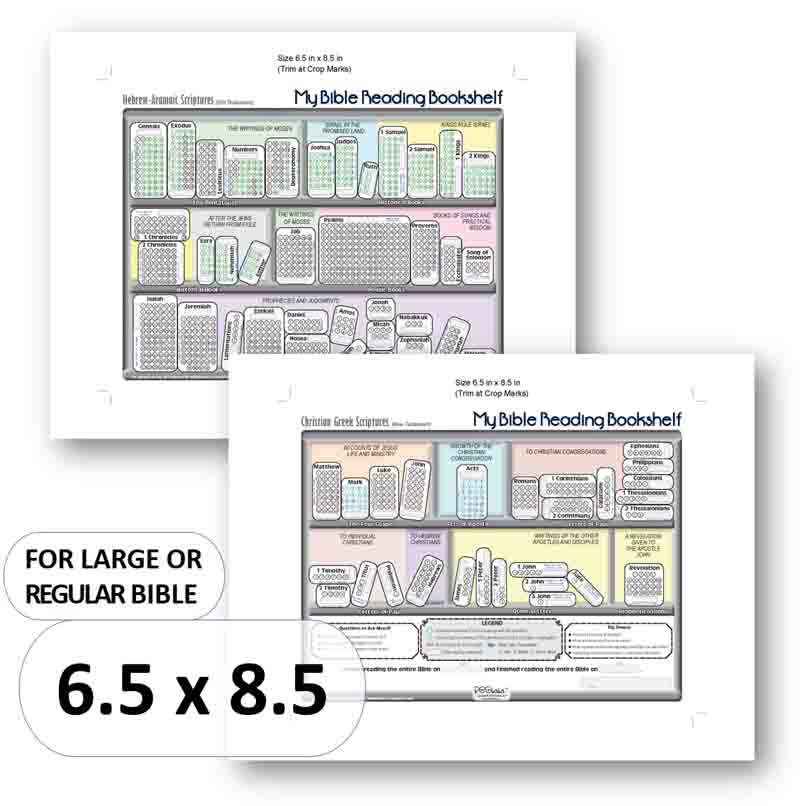 (Digital) My Bible Reading Bookshelf (Downloadable PDF)| PEGlala.com