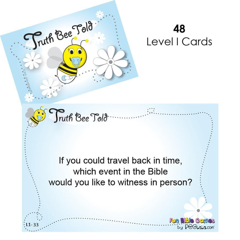 (Digital) Truth Bee Told Cards (Downloadable PDF)| PEGlala.com