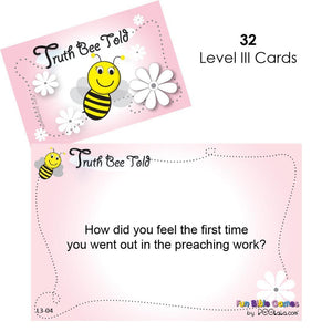 (Digital) Truth Bee Told Cards (Downloadable PDF)| PEGlala.com