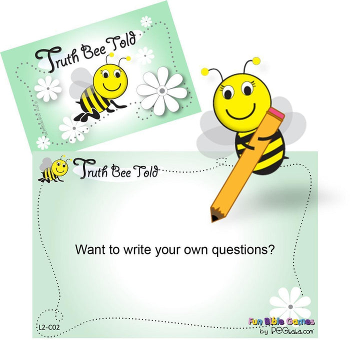 (Digital) Truth Bee Told Cards (Downloadable PDF)| PEGlala.com