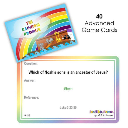 The Rainbow Promise Board Game| PEGlala.com